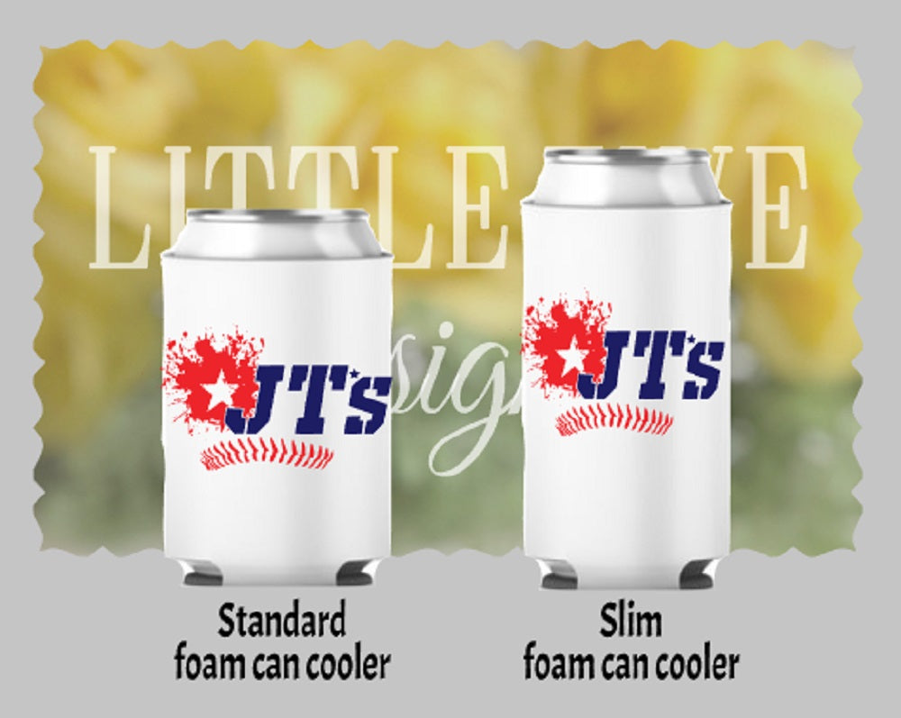 JT's Foam Can Cooler – Little Five Designs