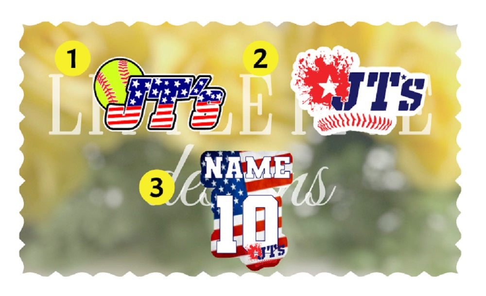 JT's Sticker(s) – Little Five Designs
